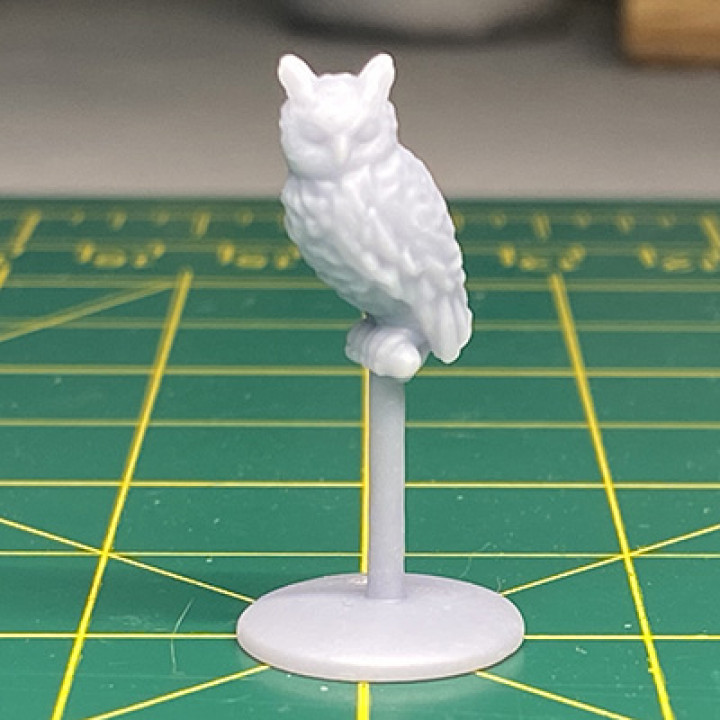 3D Printable Cyber Owl by Bombshell Miniatures