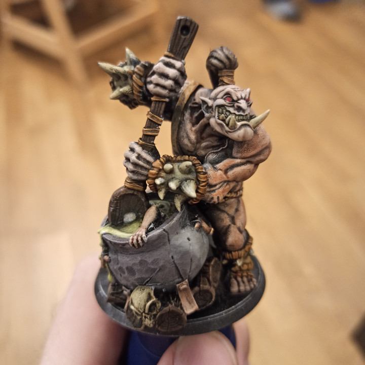 3D Print of Ogre Marauders (presupported) by Painting_Viking