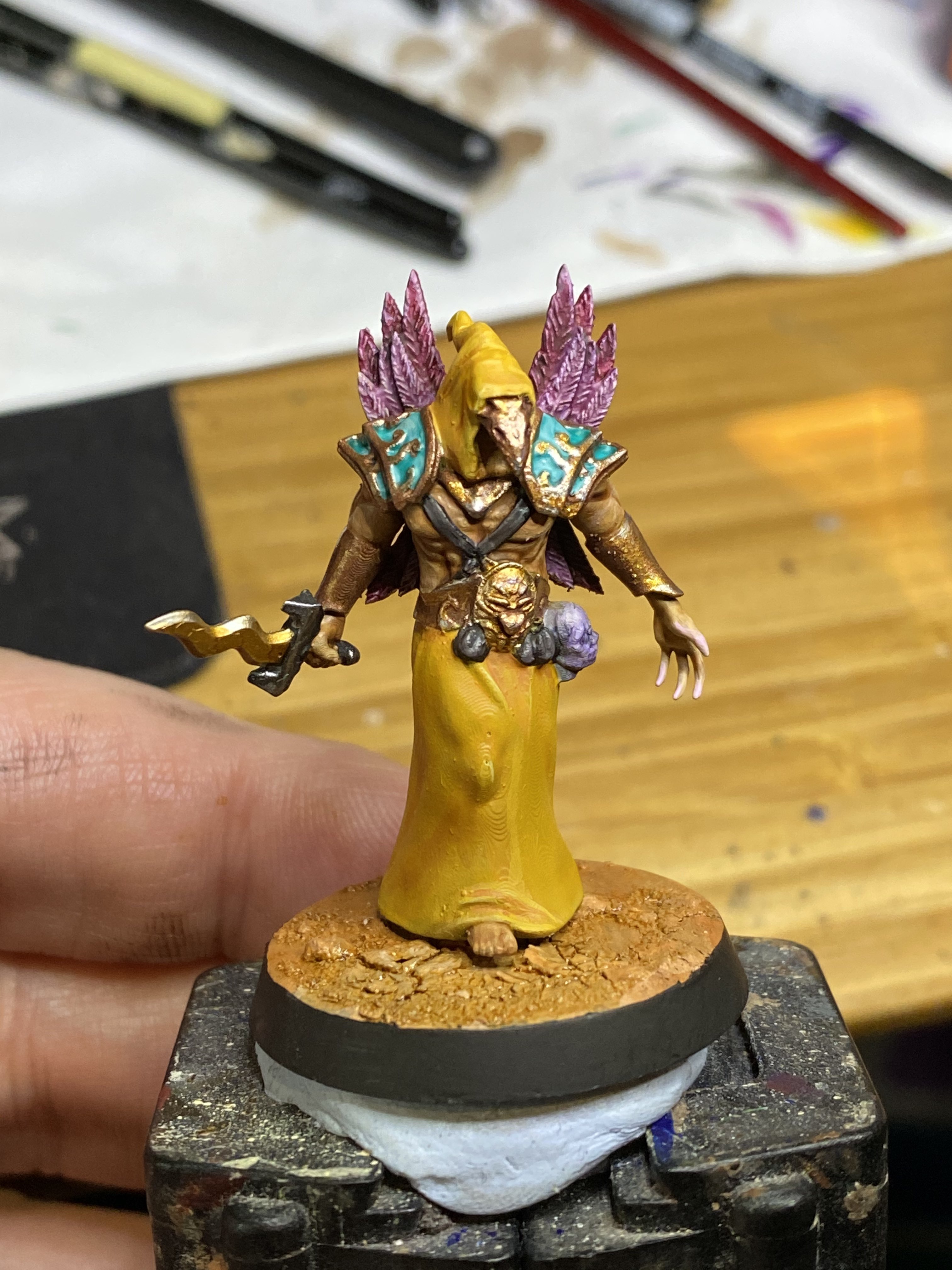 3D Print of Male cultist by peterlong1