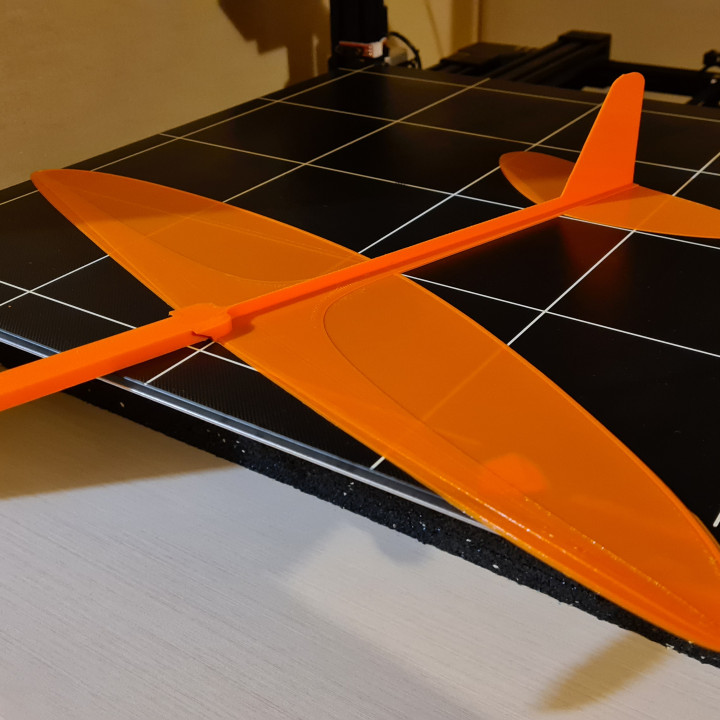 3D Printable Flying Glider by Ros