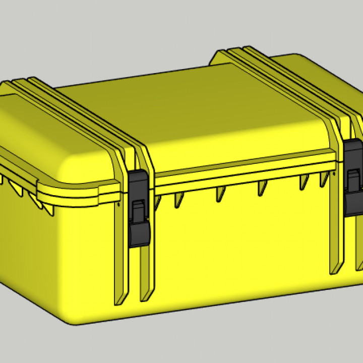 3D Printable Universal heavy duty technical case. by Daniel Augusto ...