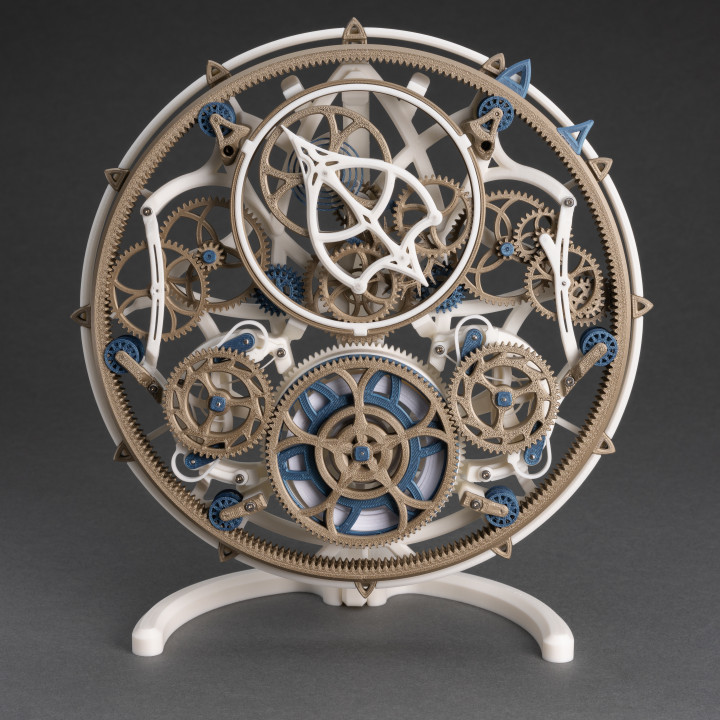 3D Print of Tourbillon Mechanica - Tourbillon Escapement Mechanical ...