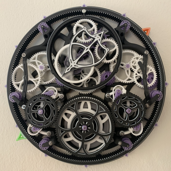 3D Print of Tourbillon Mechanica - Tourbillon Escapement Mechanical ...
