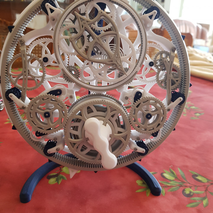 3D Print of Tourbillon Mechanica - Tourbillon Escapement Mechanical ...