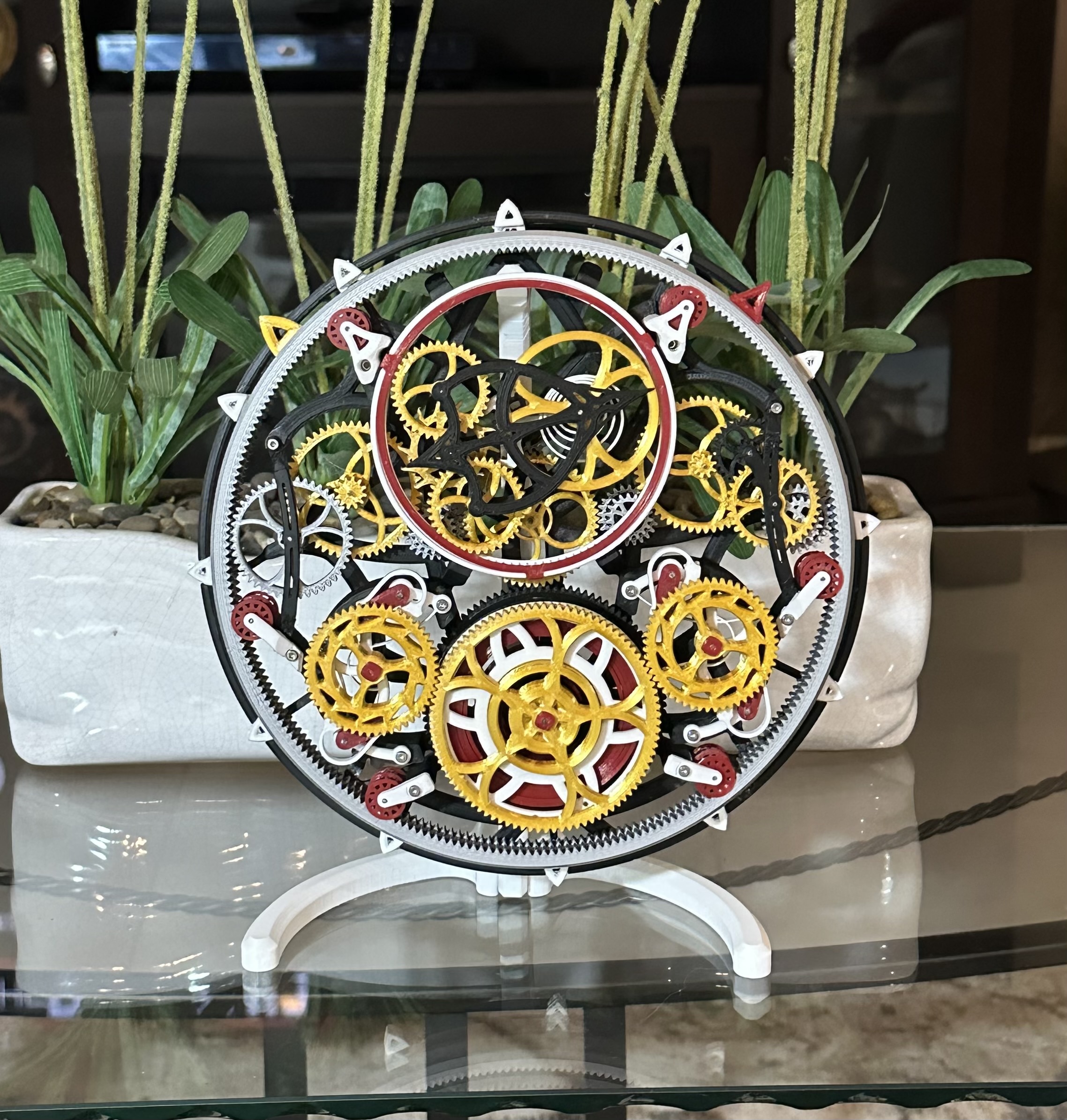 3D Print of Tourbillon Mechanica - Tourbillon Escapement Mechanical ...