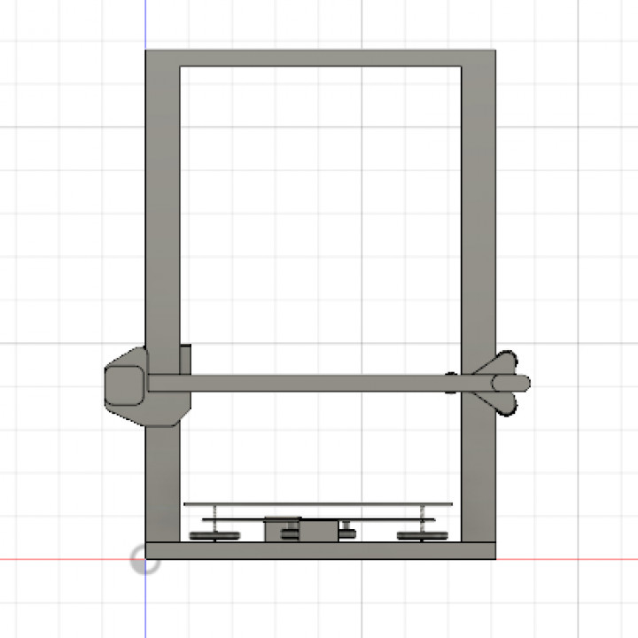 3D Printable CR10 Frame by Joel Wallace