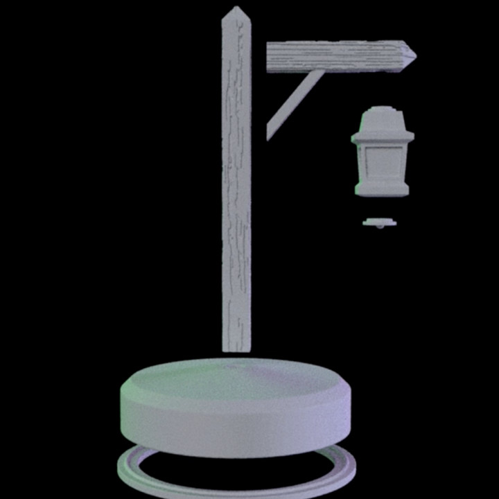 3D Printable Roadside Lantern – Tealight Build by Simon