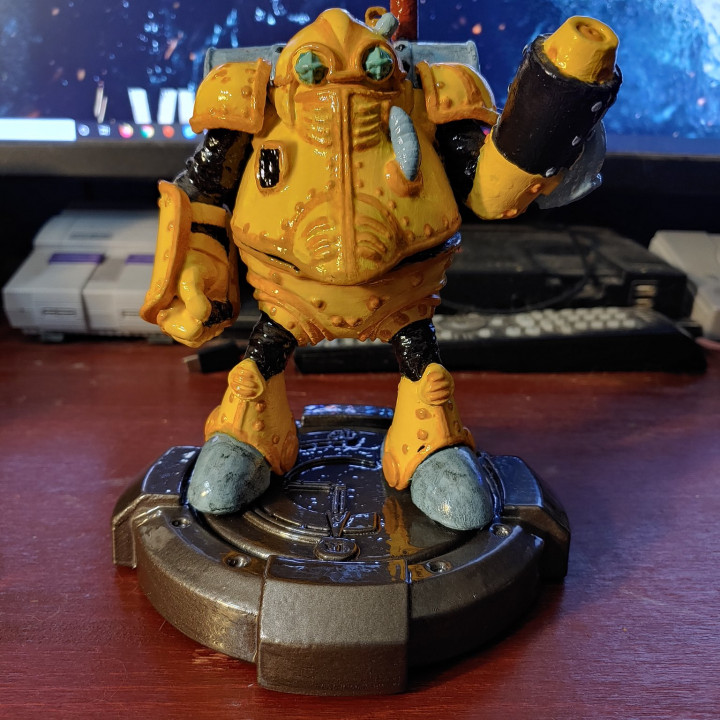 3D Print of Robo - Chrono Trigger fanart by mikewolfskin