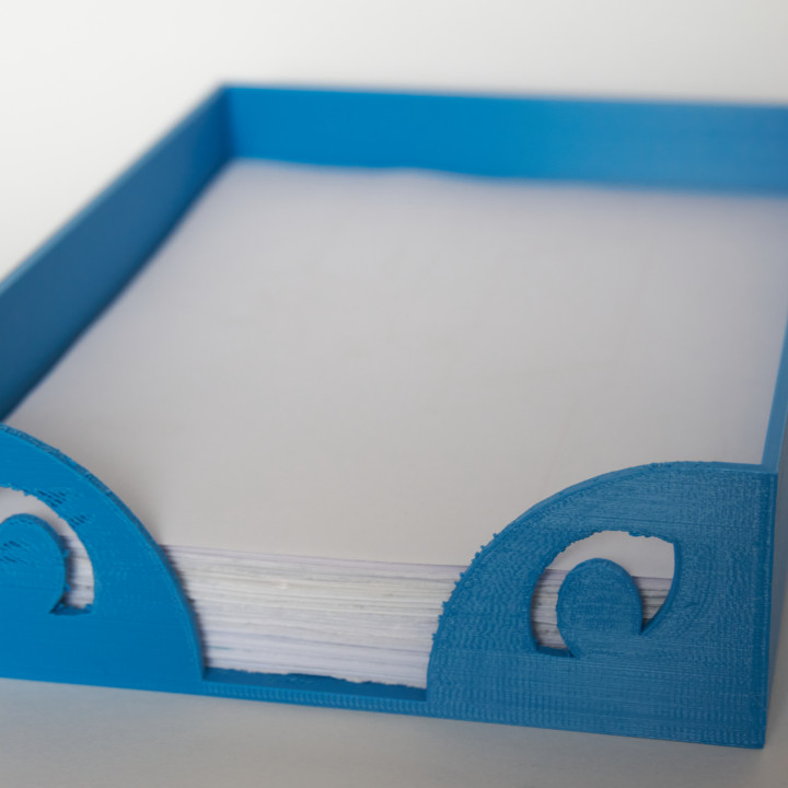 3D Printable Notes Box with eyes (A6) by Samuel Lorenzo Ortega
