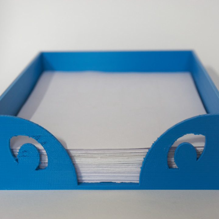 3D Printable Notes Box with eyes (A6) by Samuel Lorenzo Ortega