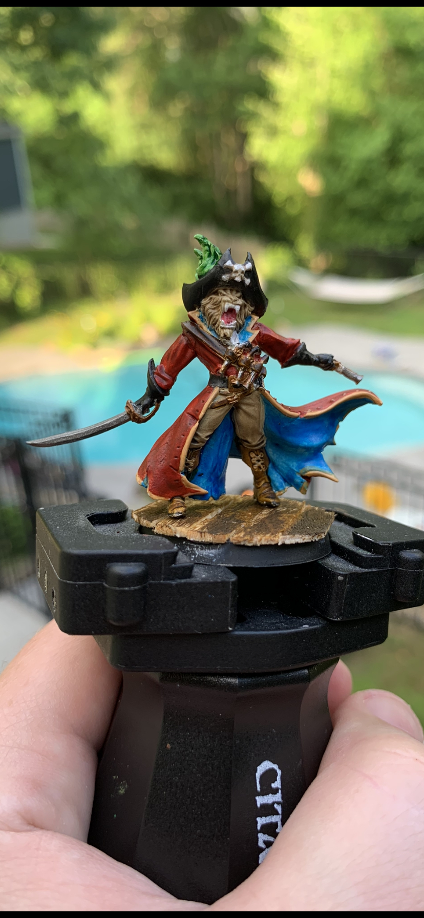 3D Printable Leonius Sharp Fang, Captain by Heroes Infinite
