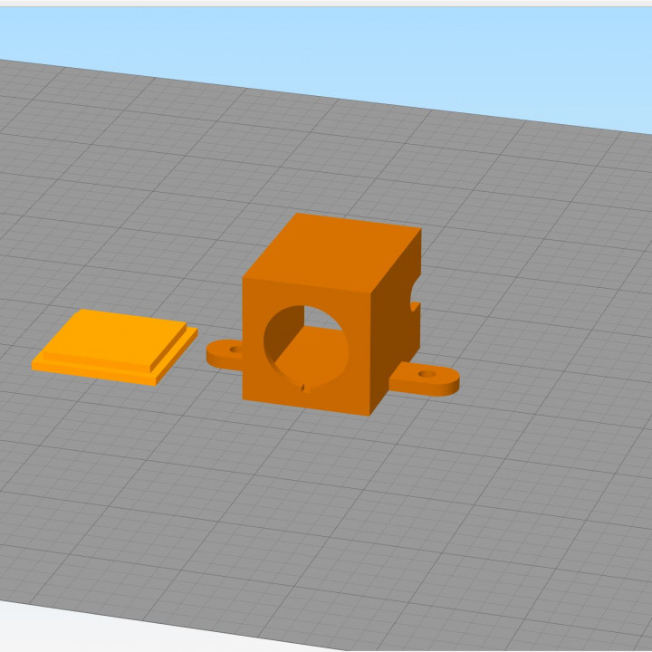 3D Printable Round Rocker Switch Box by Luis Cotto