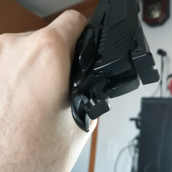 3D Printable Airsoft Army Armament Hi capa hammer by Gregory Correa