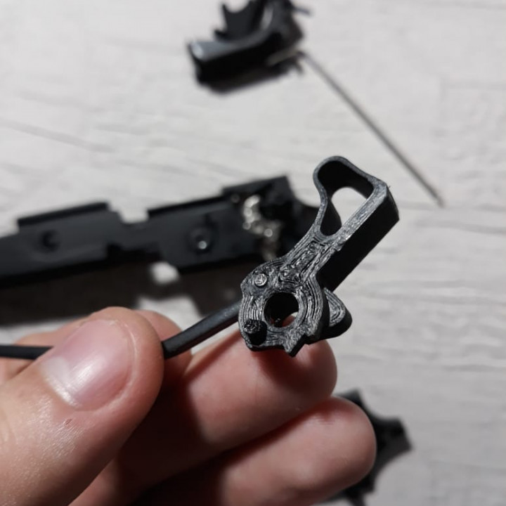 3D Printable Airsoft Army Armament Hi capa hammer by Gregory Correa