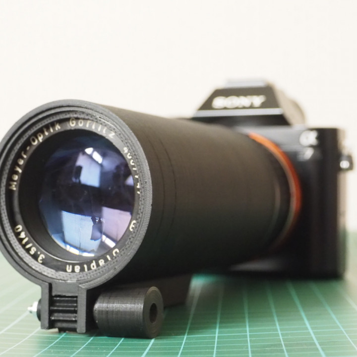 3D Printable 3D Printed Photography Lens Mechanism for Projector Lens ...