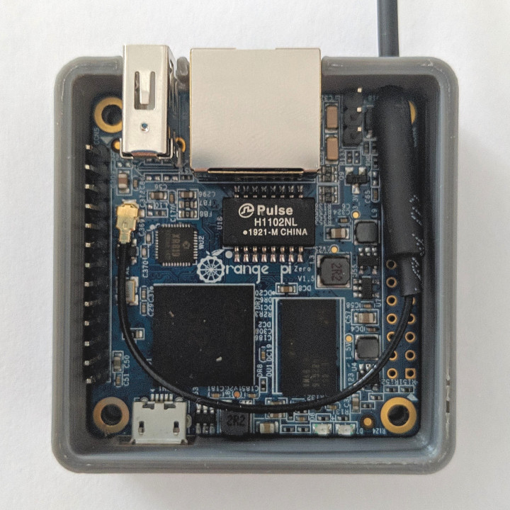 3D Printable Orange Pi Zero Case by Andre Eberhard