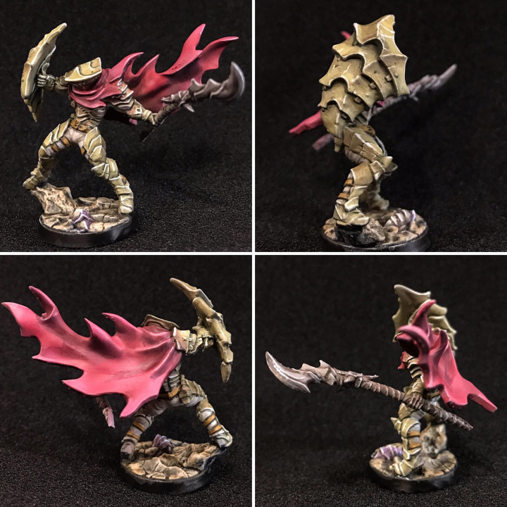 3D Printable Hiro Dustwalker - Scourgeland Survivor Hero by Artisan Guild