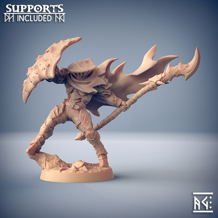3D Printable Hiro Dustwalker - Scourgeland Survivor Hero by Artisan Guild