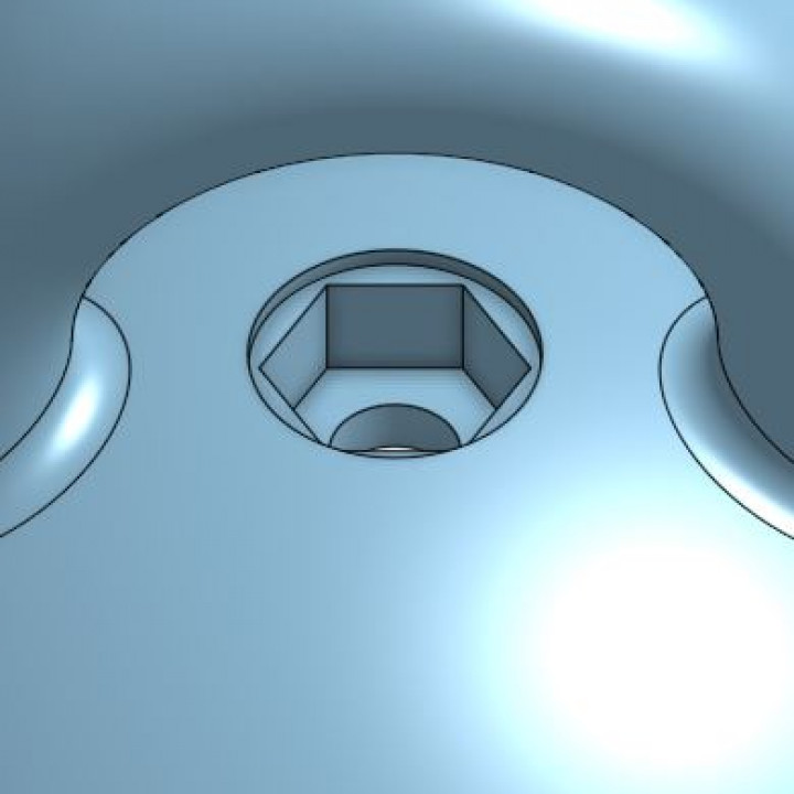 3D Printable Crock Pot Handle by Mitch Yurkovich