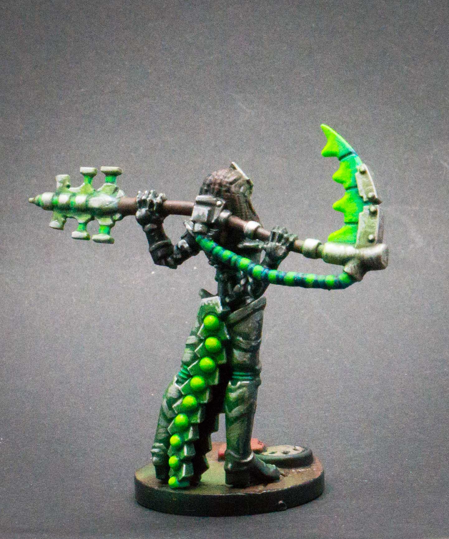 3D Printable Undead space cyborg lady warrior by PollyGrimm