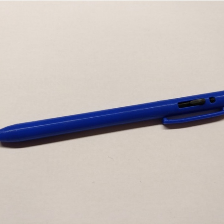 3D Printable Click Pen by Matuš Mišiak