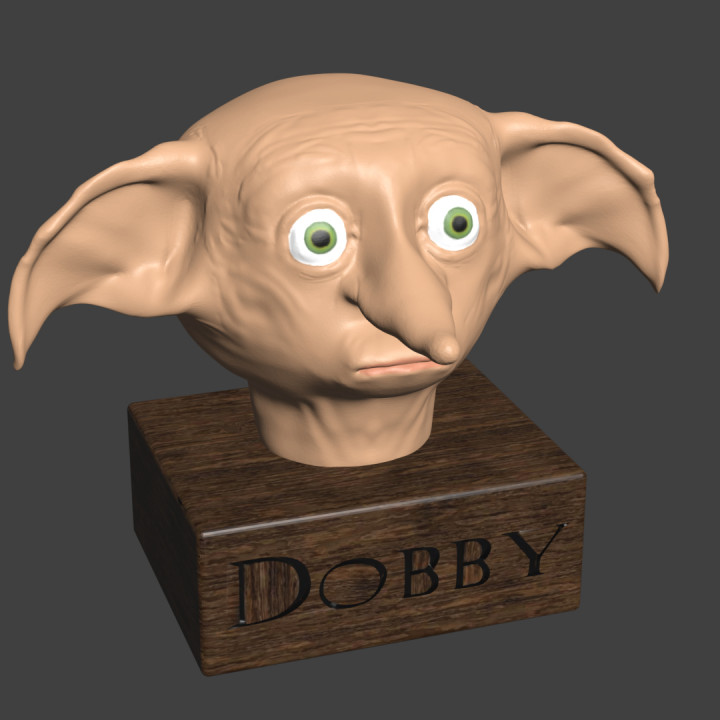 3D Printable Dobby by Matuš Mišiak