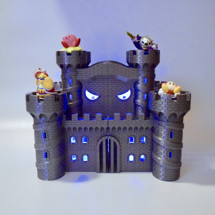 3D Printable Castle Dedede - Amiibo Prop by Chris Bobo