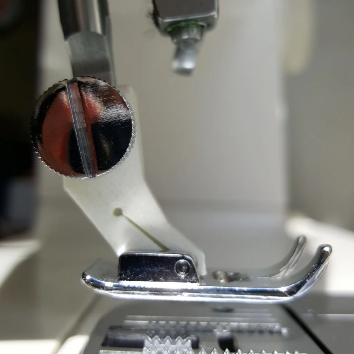 3D Printable Singer Slant Shank Adapter by marita covarrubias