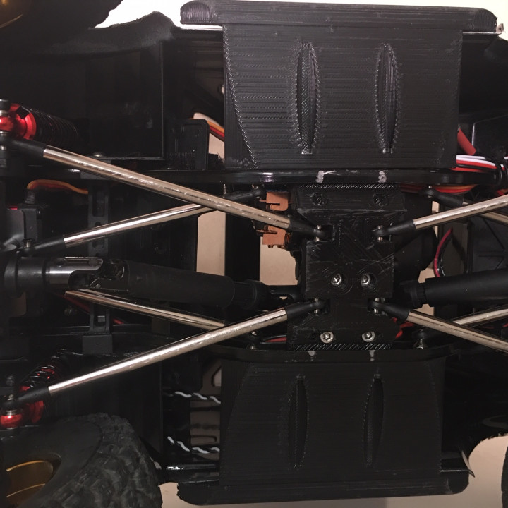 3D Printable FTX outback II sliders for Proline Sumo Body by GD