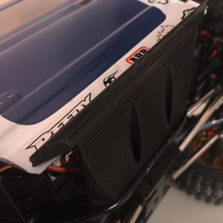 3D Printable FTX outback II sliders for Proline Sumo Body by GD