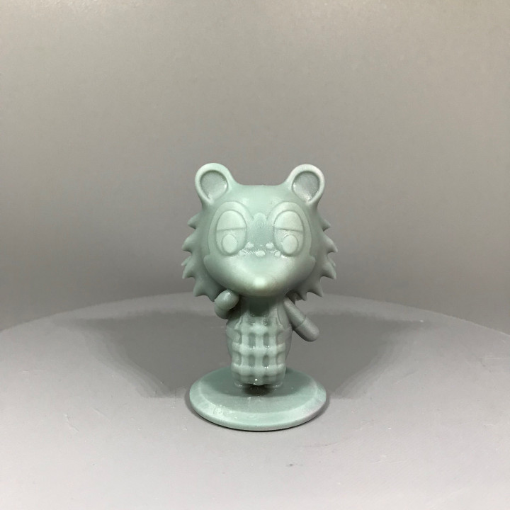 3D Printable Sable from Animal Crossing by Troy Slatton