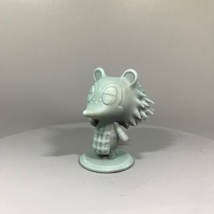 3D Printable Sable from Animal Crossing by Troy Slatton