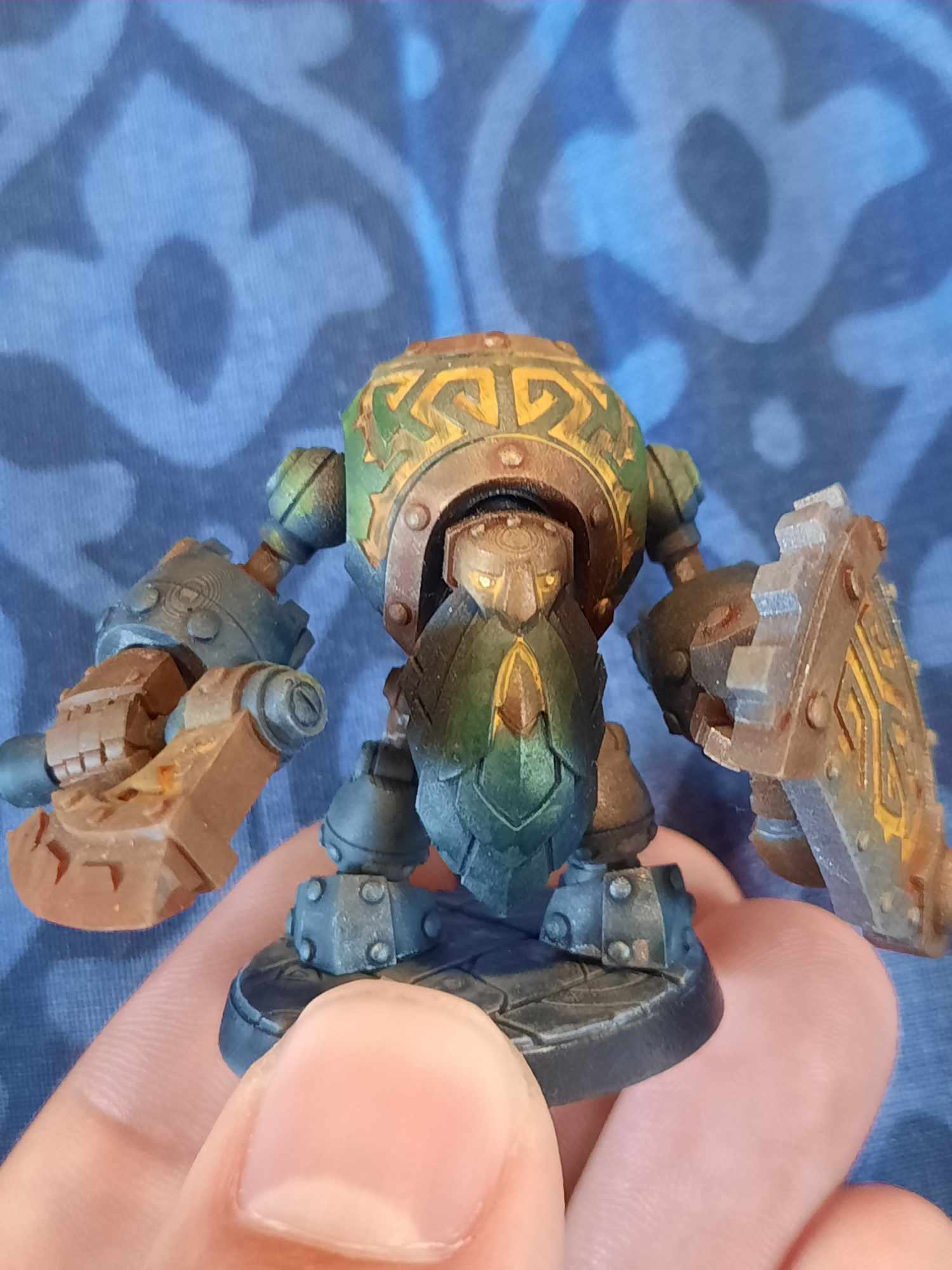 3D Printable Dwarf Golem by Firespire