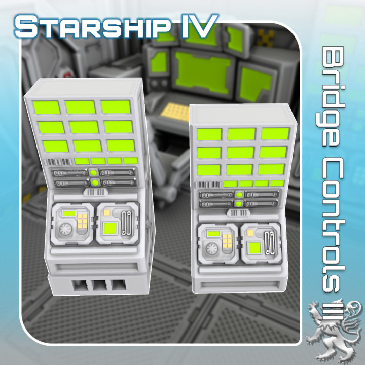 3D Printable Bridge Controls III by 2nd Dynasty