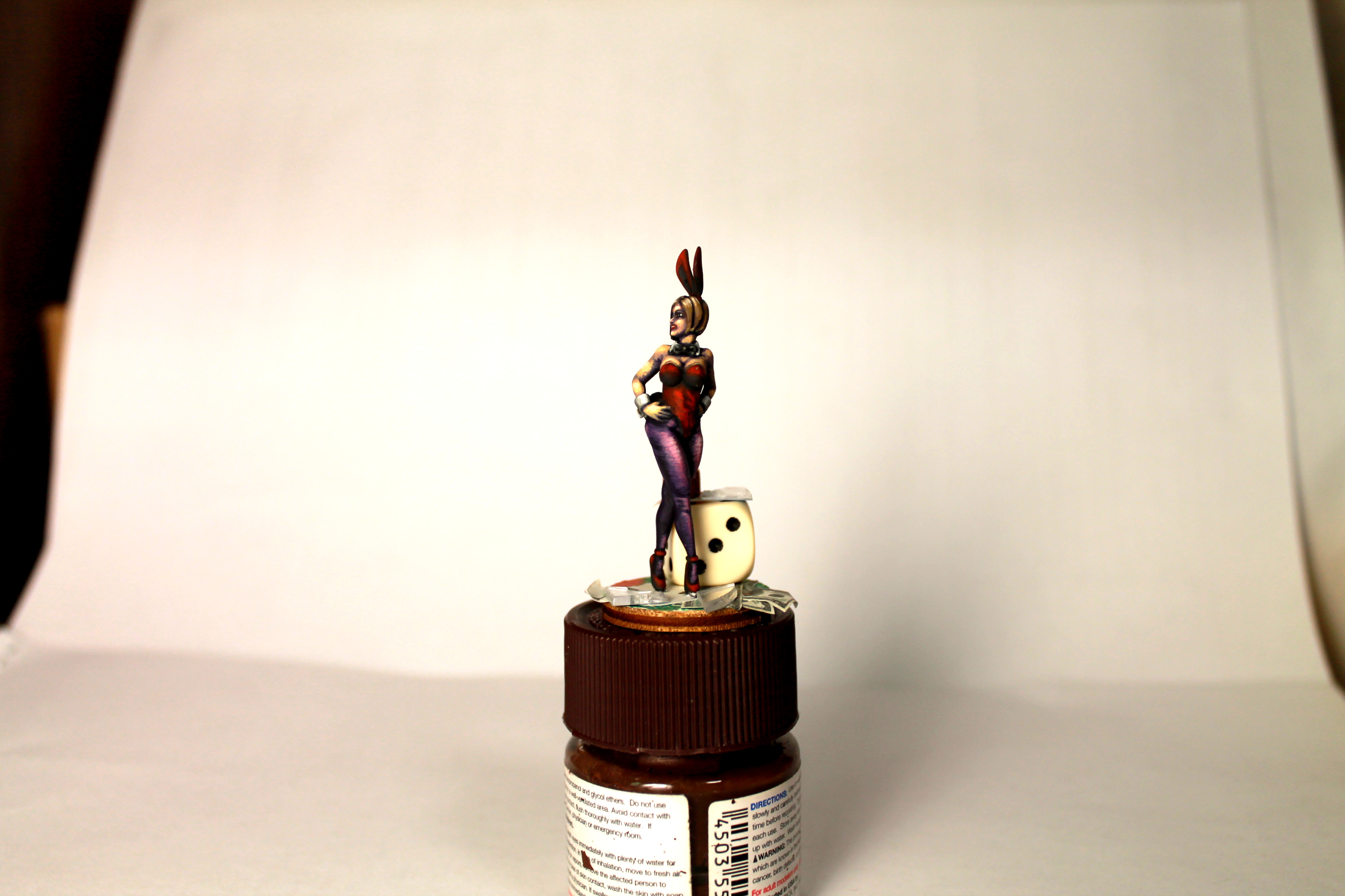 3D Printable Pin up - Bunny girl by Tri Fin Studio