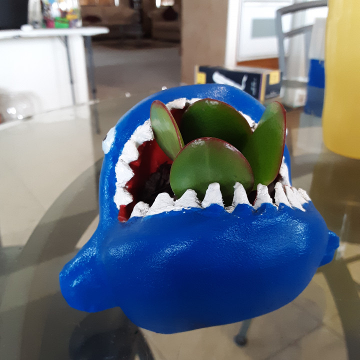 3D Printable shark pot by aydin