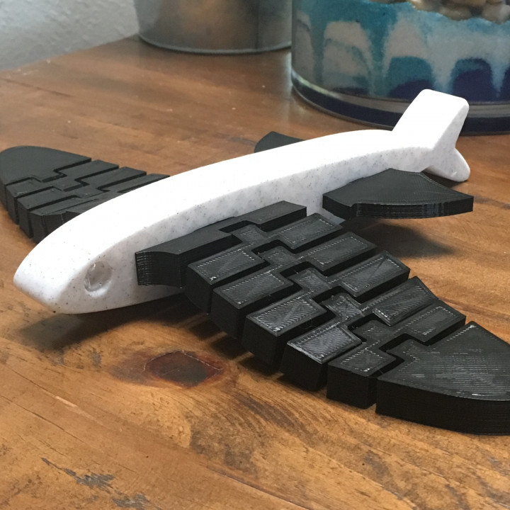 3D Printable Flexi Flying Fish by Anicona