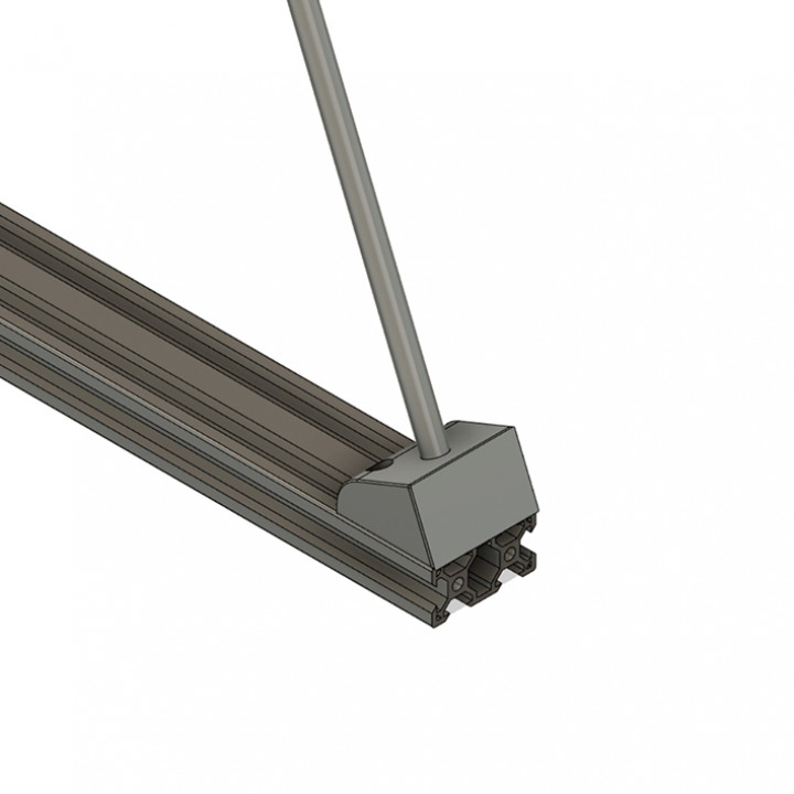 3D Printable Frame brace by Duke Doks