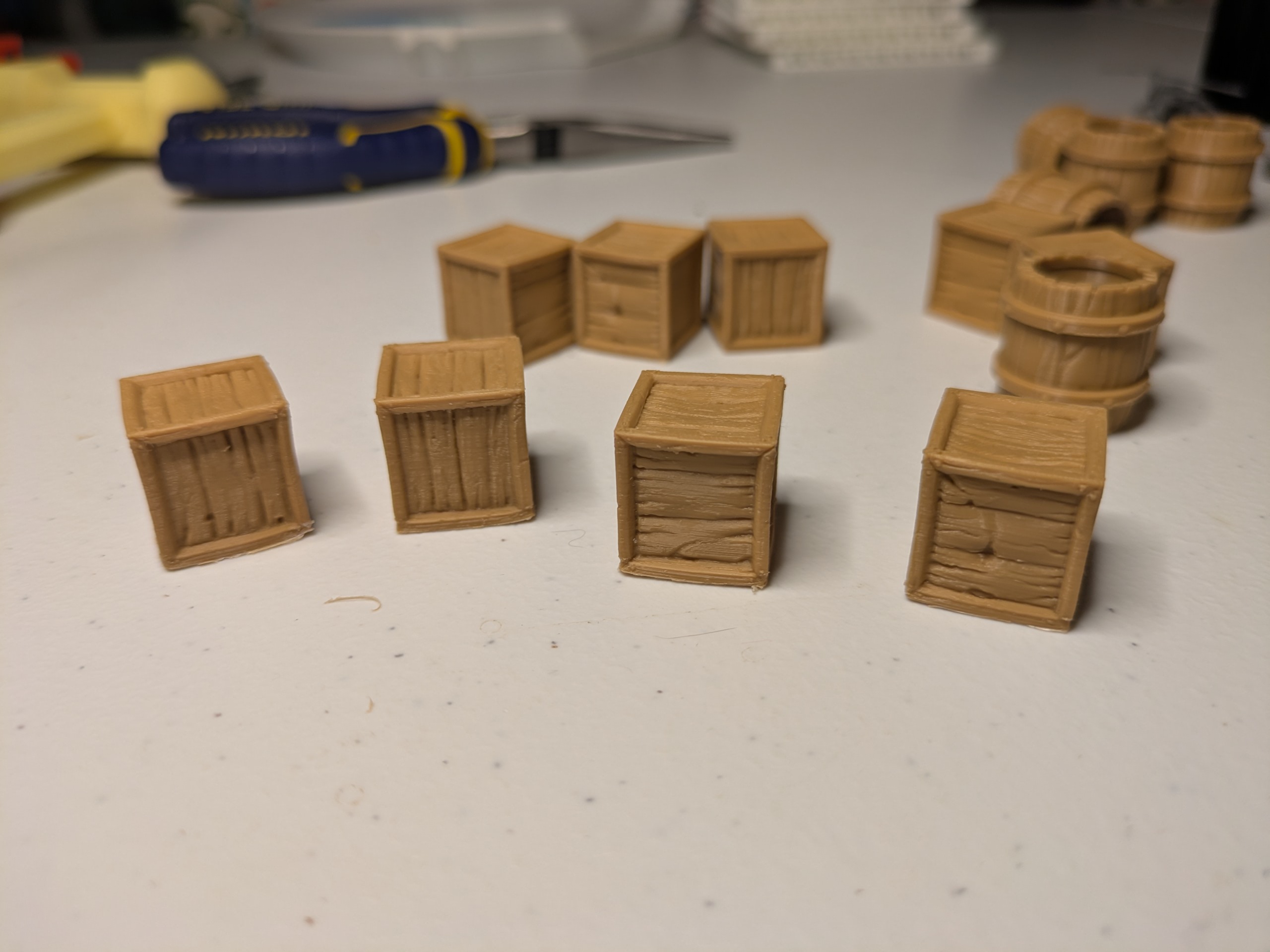 3D Printable Crate A by ketaminies