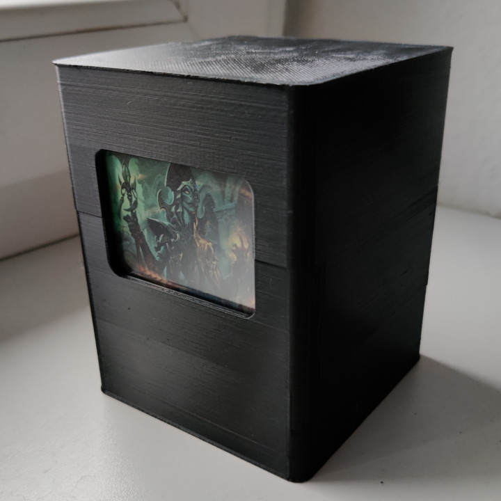 3D Printable MTG Commander Deckbox by Ver Flix