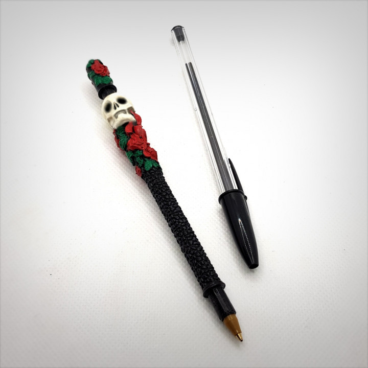 3D Printable Gothic Pen. by Alphonse Marcel