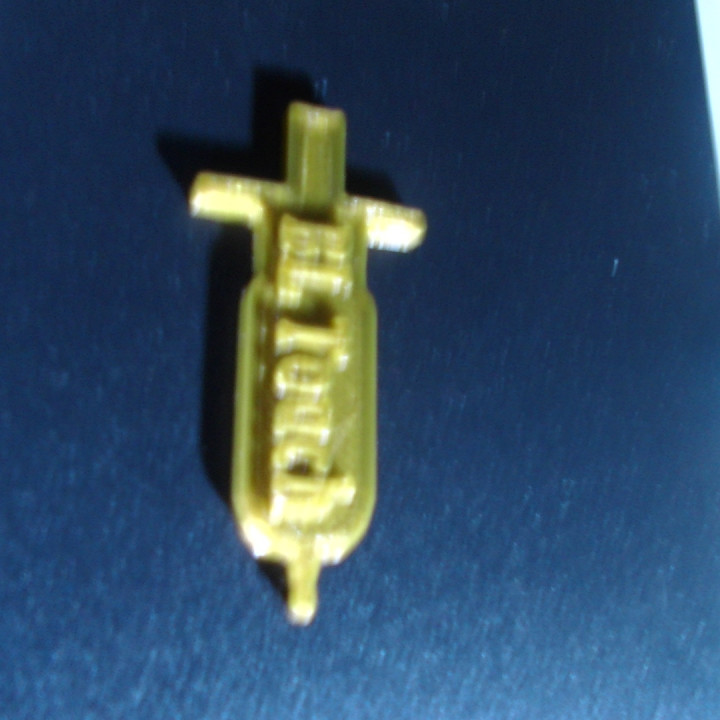 3D Printable BL Touch Symbol. by Billy Tail