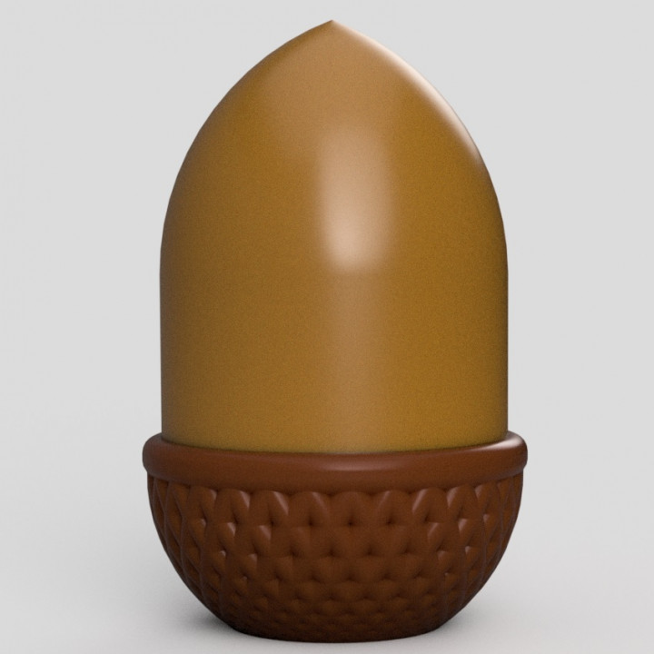 3D Printable Acorn box by imakina