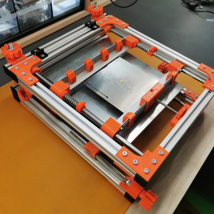 3D Printable PCB Stencil Printer by Philipp Dengler