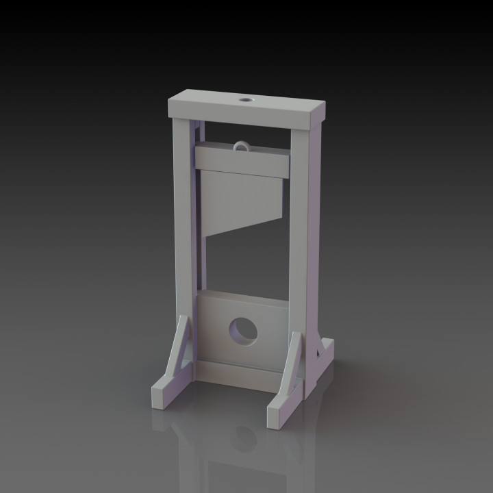 3D Printable Guillotine by Dobbel Dragon