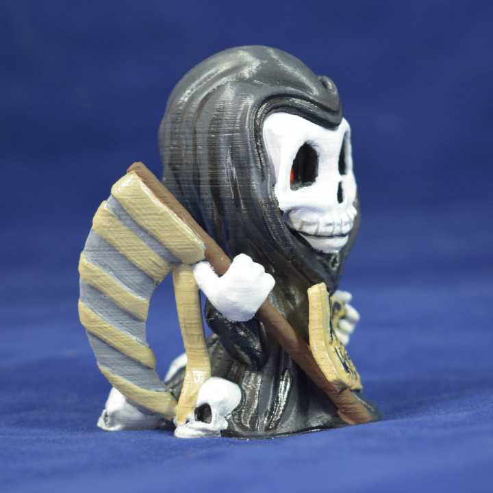 3D Printable Free Hugs Grim Reaper by Tanya Wiesner