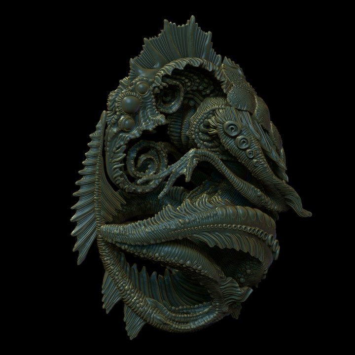 3D Printable Sea Spawn by Claydemon Miniatures