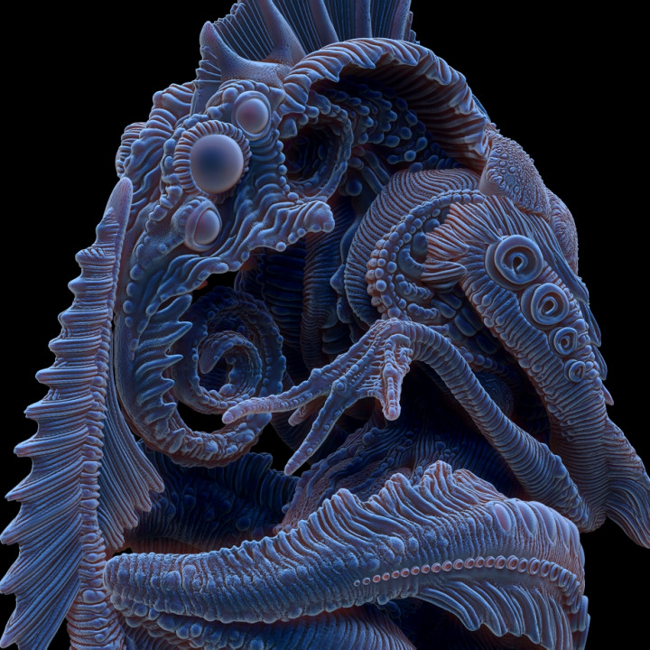 3D Printable Sea Spawn by Claydemon Miniatures