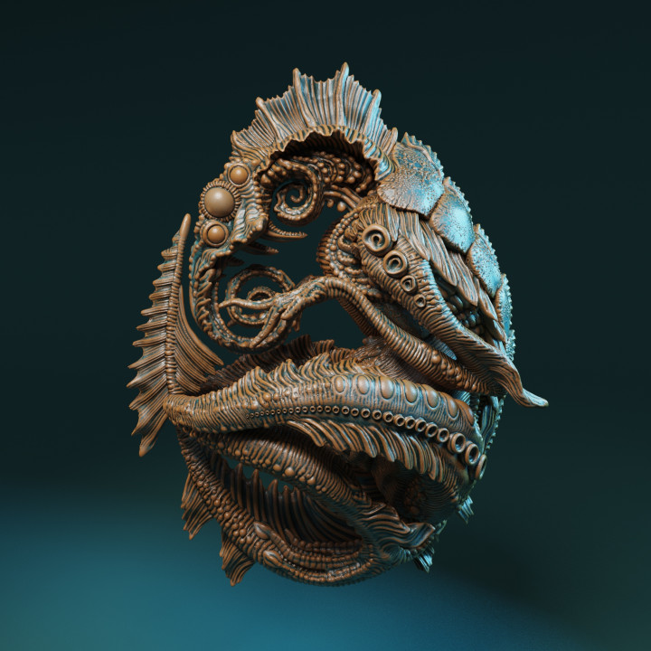 3D Printable Sea Spawn by Claydemon Miniatures