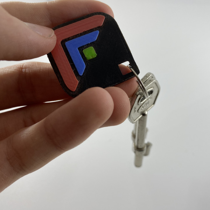 3D Printable Modern Keyrings by Tom Price